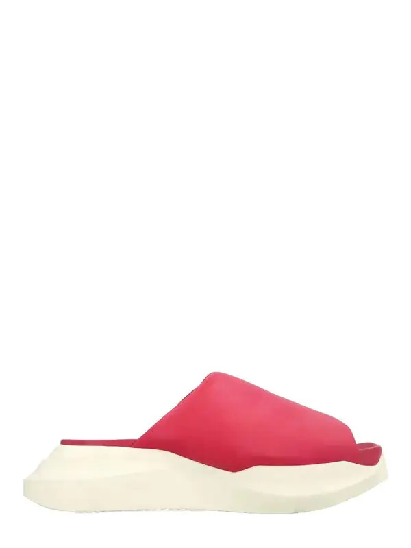 Rick Owens Geth Puffer Slides - Red