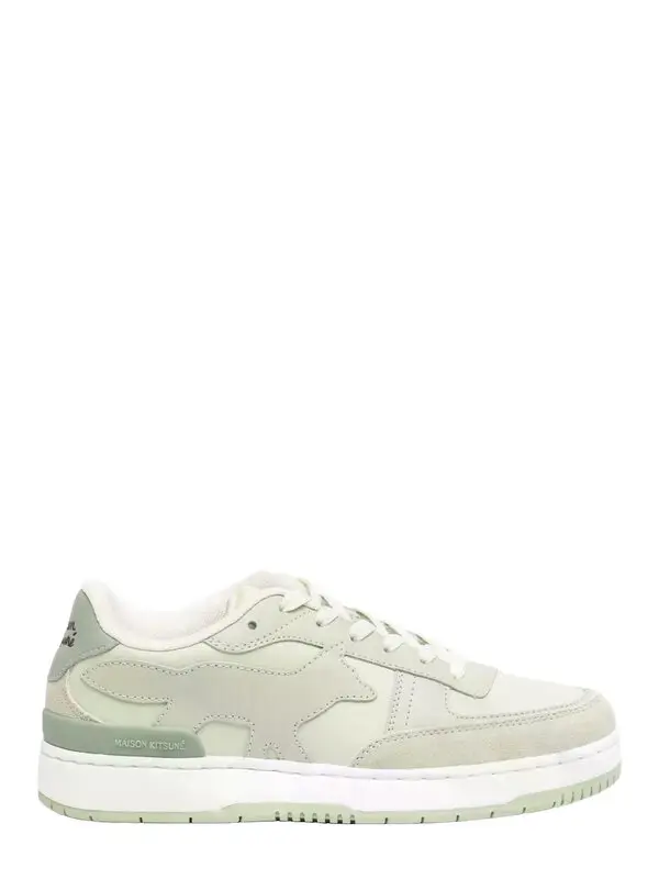 Maison Kitsuné Chiru Low Top Sneakers - Green