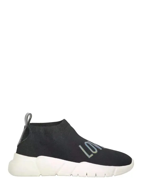 Moschino Slip-on Sneakers - Black