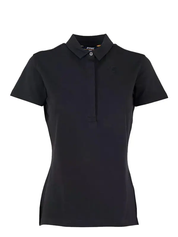 K-WAY Short-sleeve Polo Shirt - Black