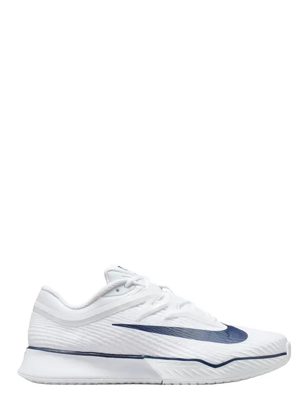 Nike Court Air Zoom Vapor Pro 3 Premium Hc Sneakers - White/midnight Navy Blue