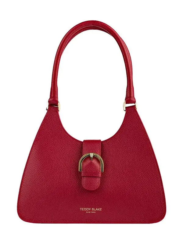 TEDDY BLAKE Grace Stampato 11 Handbag - Dark Red