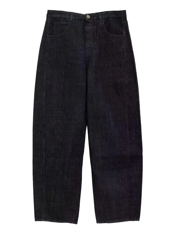 Jacquemus Button-fastening Panelled Jeans - Blue