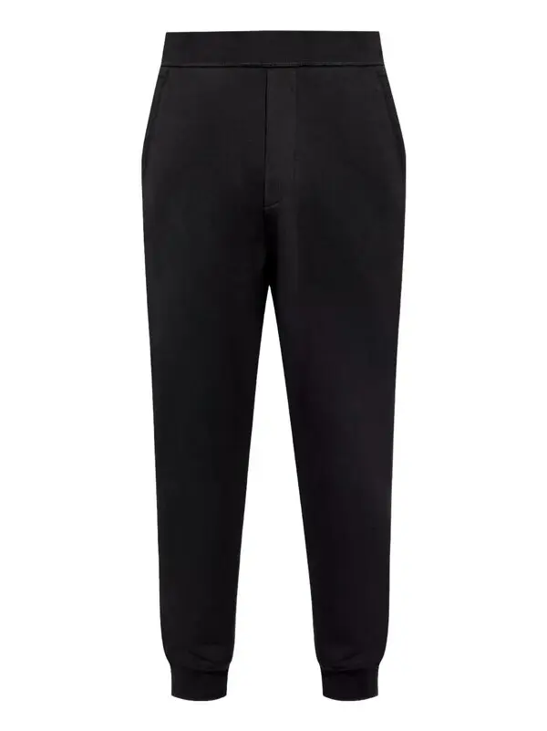 Dsquared2 Cotton Track Pants - Black