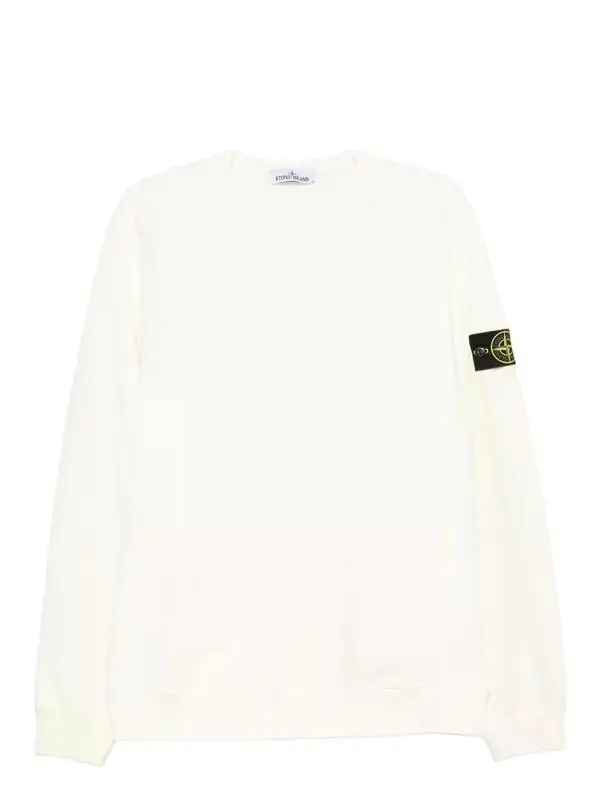 Stone Island Compass-motif Sweater - Neutrals