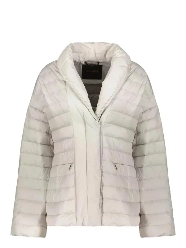 MOORER Quilted Puffer Jacket - Neutrals
