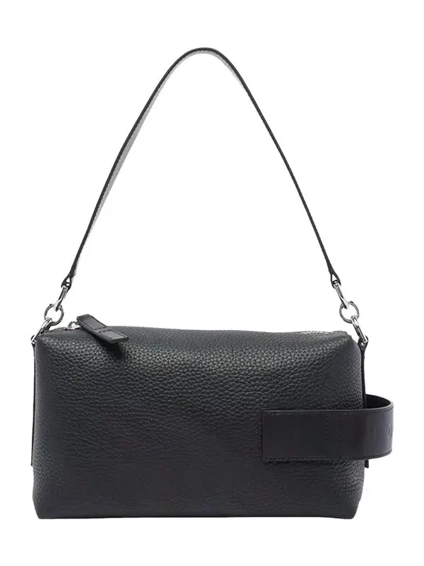 Hogan Leather Shoulder Bag - Black