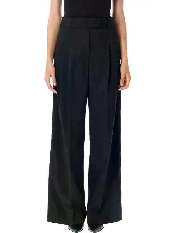 BY MALENE BIRGER Cymbara Pleated Trousers - Black