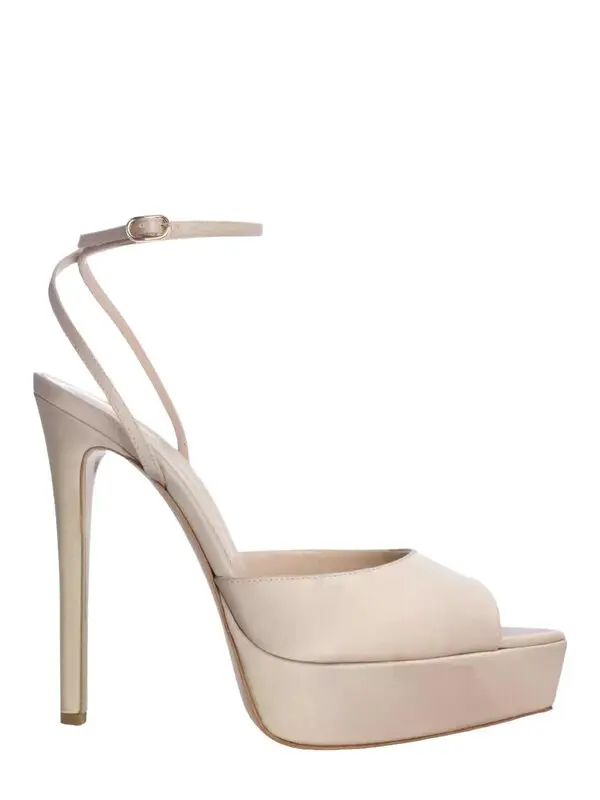 ANDREA WAZEN 150mm Loulou Platform Stiletto Pumps - Neutrals