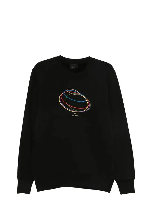 Paul Smith Logo-print Sweatshirt - Black