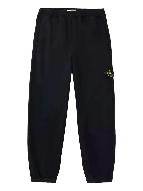 Stone Island Compass-patch Trousers - Black