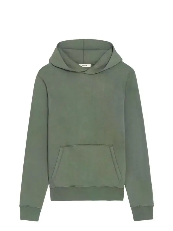 Zadig&Voltaire Cotton Embroidered Hoodie - Green