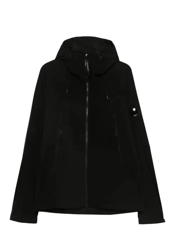 C.P. COMPANY Hooded Pocket Jacket - Black
