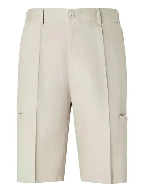 Fendi Tailored Shorts - Neutrals