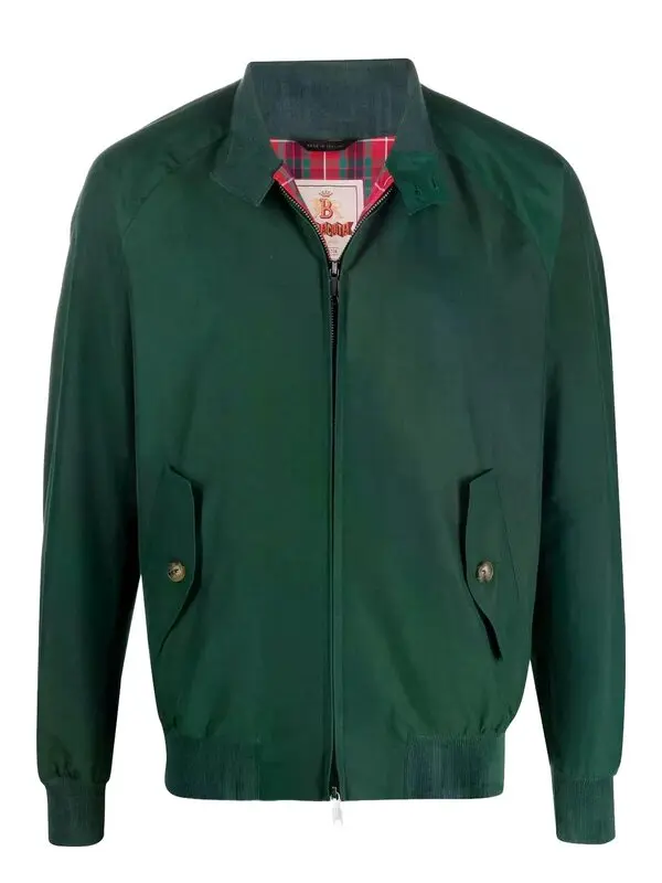 BARACUTA G9 Harrington Bomber Jacket - Green