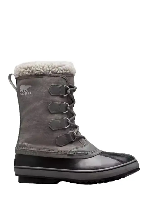 Sorel 1964 Pac Lace-up Shearling Boots - Grey