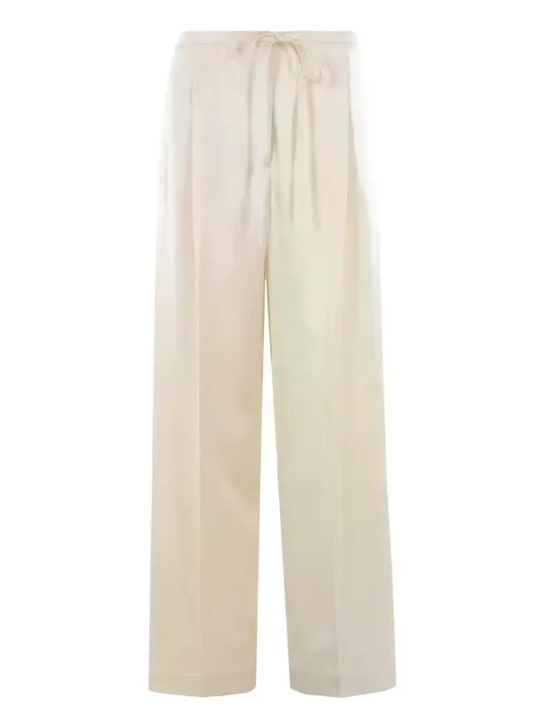 RÓHE Straight-leg Trousers - Neutrals