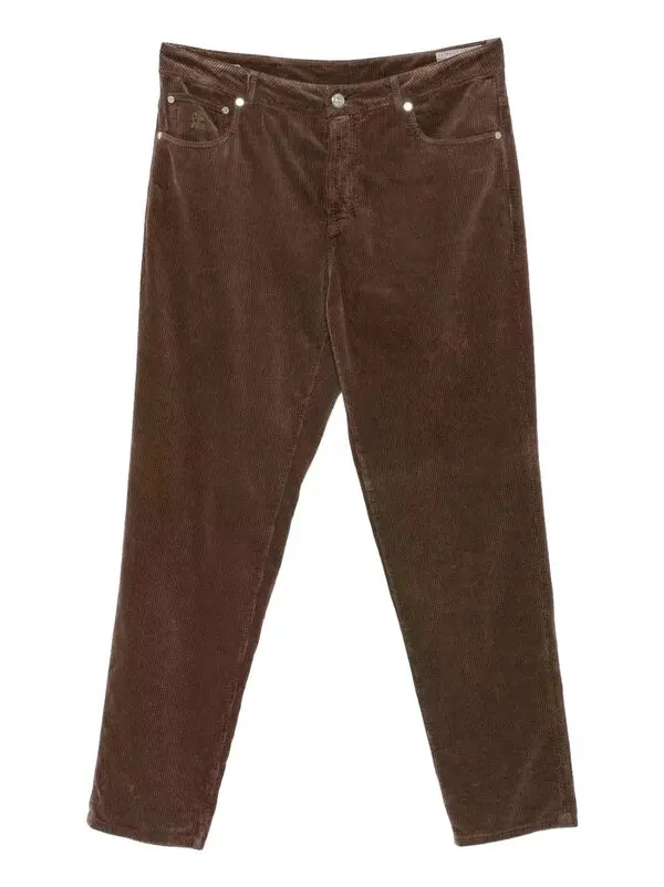Brunello Cucinelli Corduroy Trousers - Brown