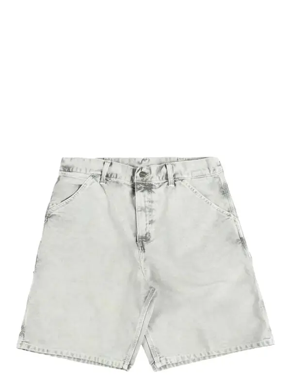 Carhartt Work In Progress Single Knee Shorts - Grey