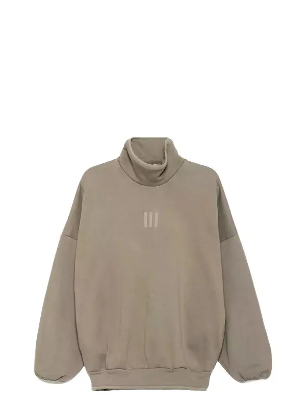 Adidas X Fear Of God Athletics High-neck Sweatshirt - Grey