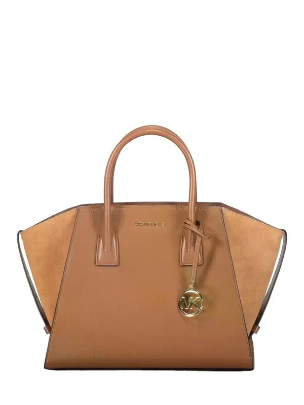 Michael Kors Leather Tote Bag - Brown