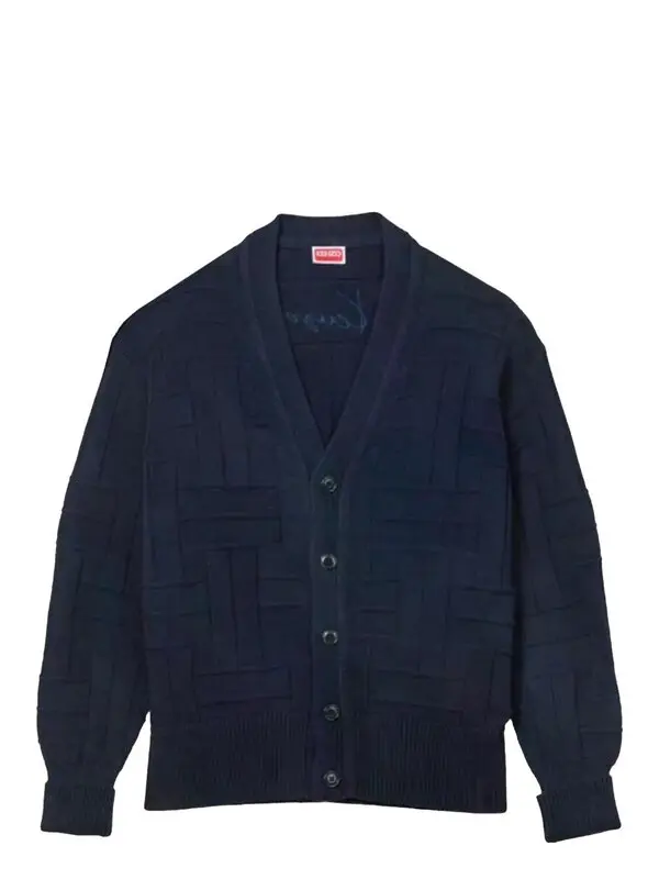 Kenzo Cotton Cardigan - Blue