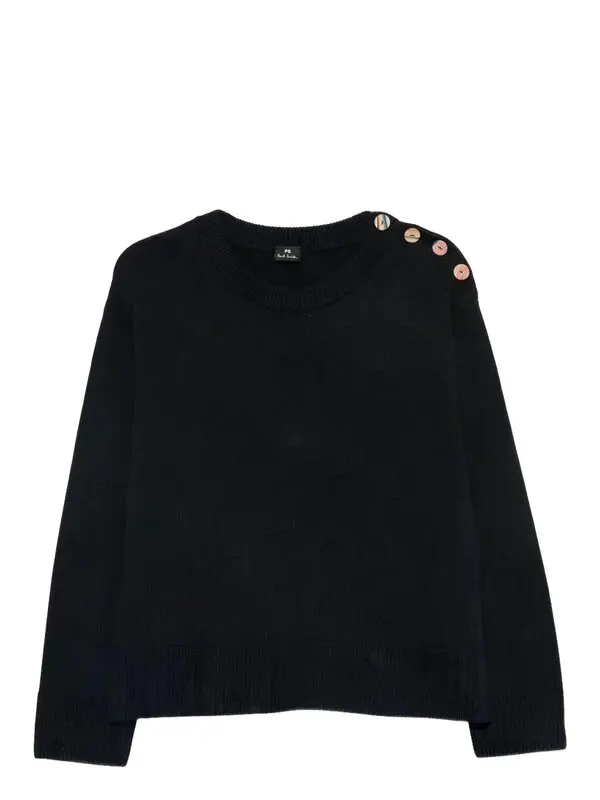 Paul Smith Button-detailed Sweater - Blue