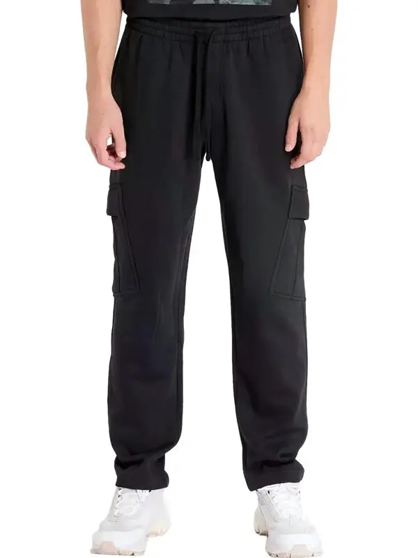 REEBOK Logo-appliqué Track Pants - Black