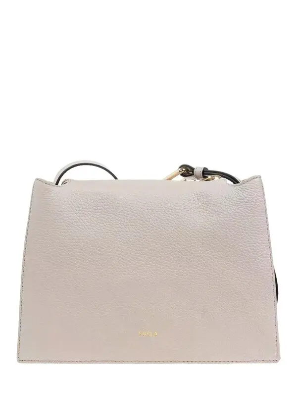 Furla Flap-detail Shoulder Bag - Neutrals