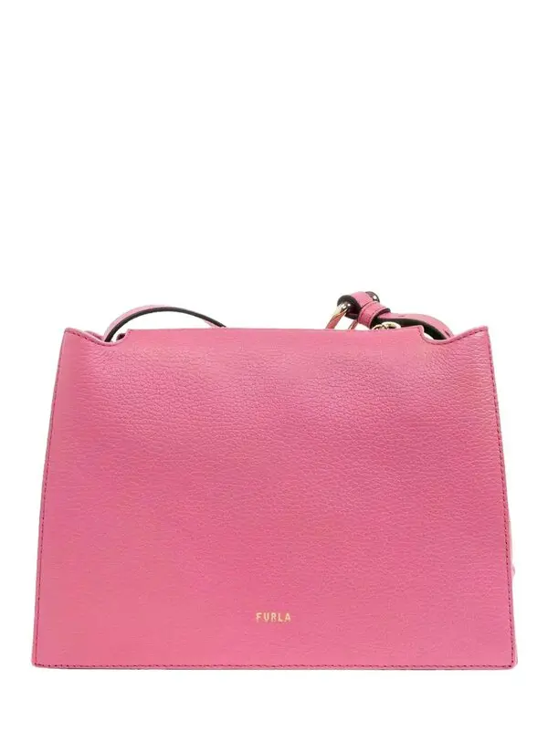 Furla Leather Crossbody Bag - Pink