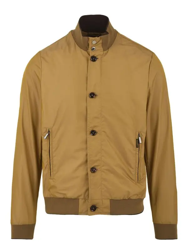 MOORER Buttoned Jacket - Ochre