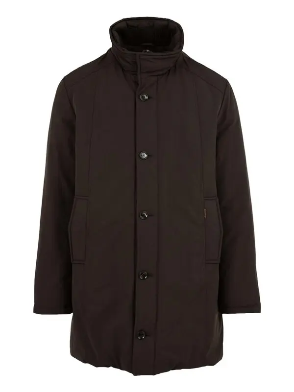 MOORER Tailored Coat - Brown
