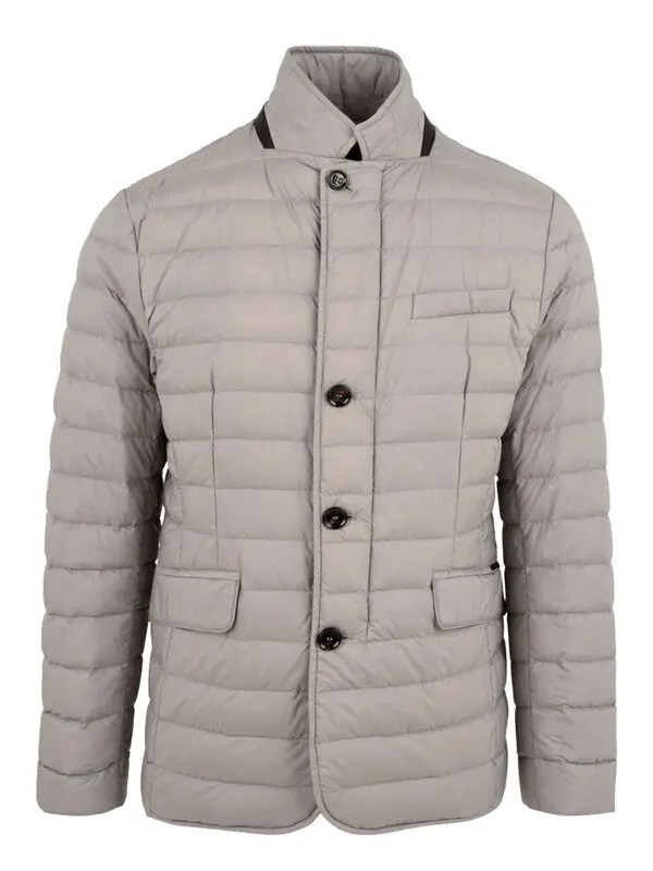 MOORER Quilted Coat - Perla