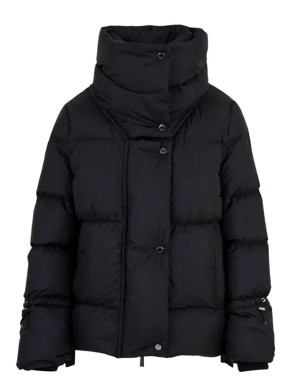 MOORER Mazi Quilted Coat - Blue