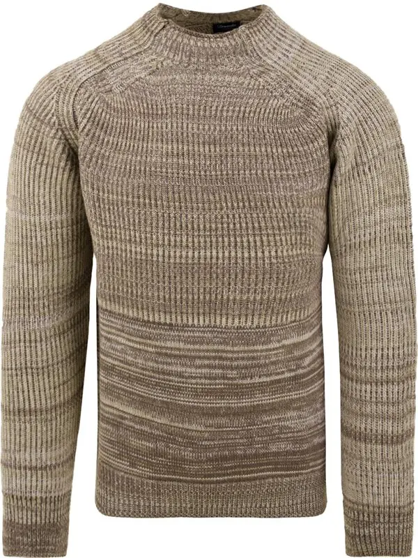 DRUMOHR Ribbed Knit Sweater - Dove Grey