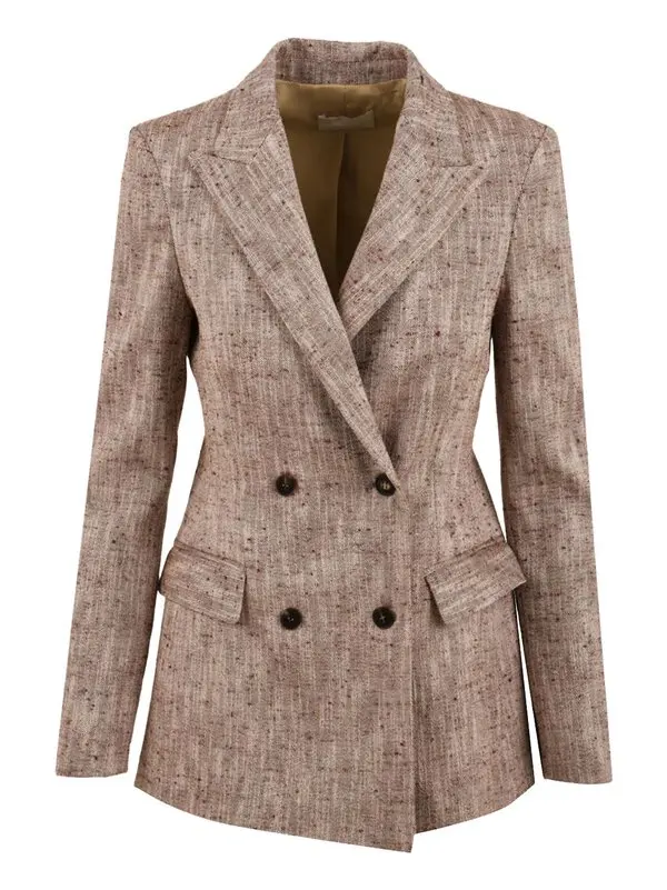 DRUMOHR Double-breasted Blazer - Beige