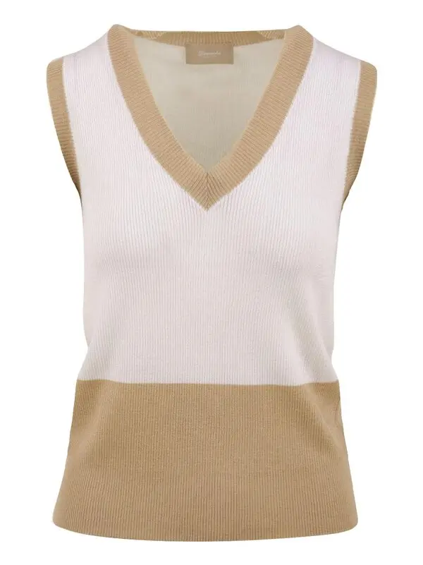 DRUMOHR Sleeveless Top - White