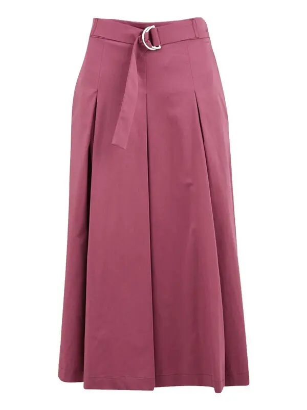 DRUMOHR Pleated Midi Skirt - Glicine