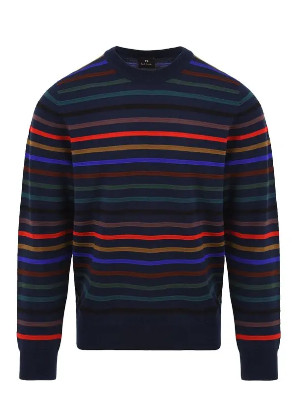 Paul Smith Striped Sweater - Blue