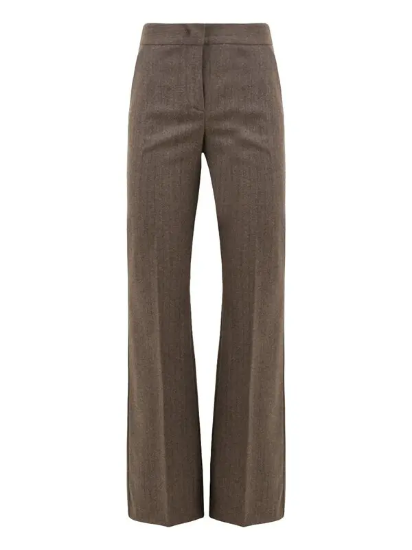 DRUMOHR Wide Leg Trousers - Dove Grey