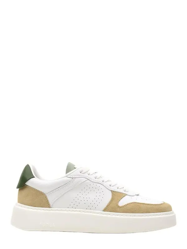 Furla Low Top Sneakers - Talco/grano/ivy/v.acqua