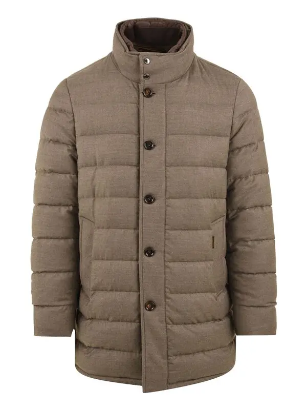 MOORER Padded Jacket - Beige