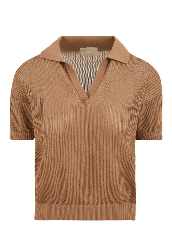 DRUMOHR Polo Shirt - Brown