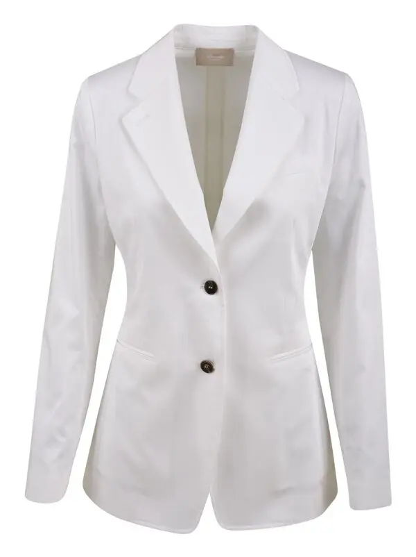 DRUMOHR Tailored Blazer - White
