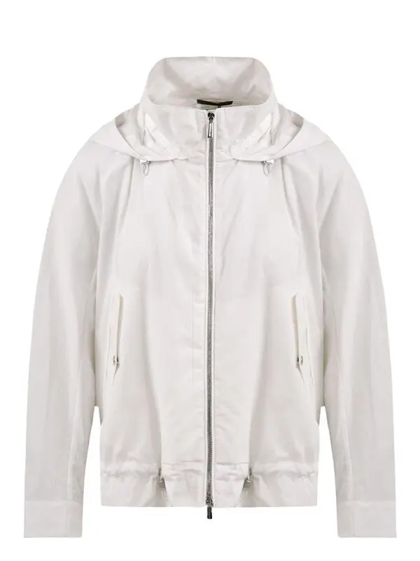 MOORER Coat - White