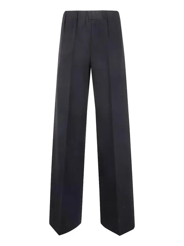 Liviana Conti Elastic-waistband Trousers - Black