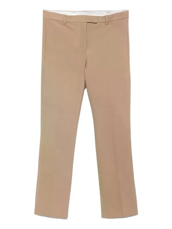 Max Mara Cropped Trousers - Brown