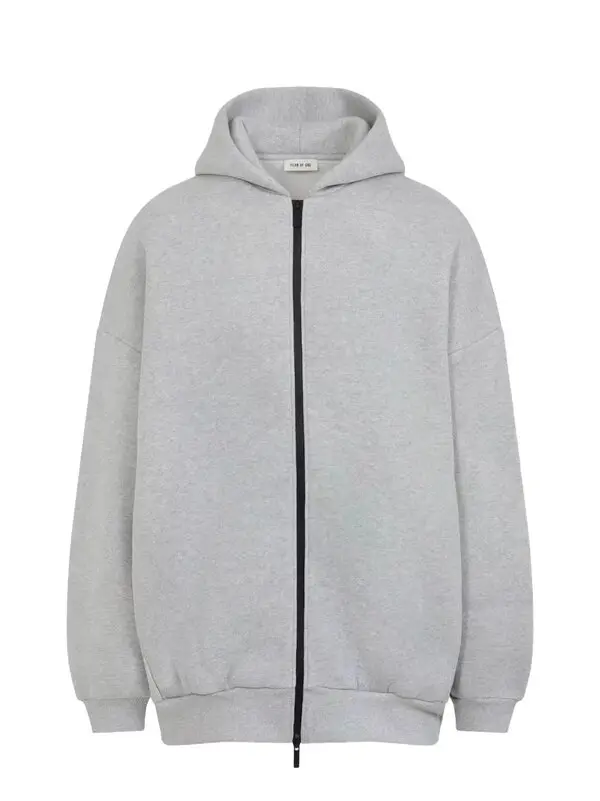 Fear Of God Zip-up Hoodie - Grey