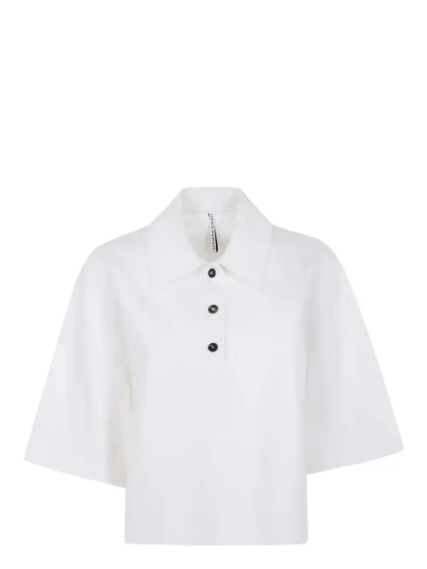 Liviana Conti Polo Top - White
