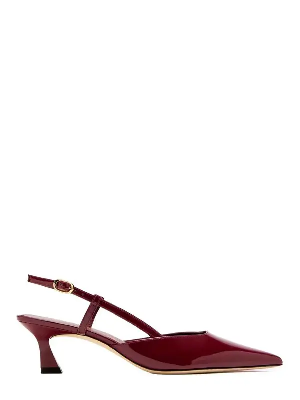 STUART WEITZMAN 50mm Vinnie Slingback Pumps - Red